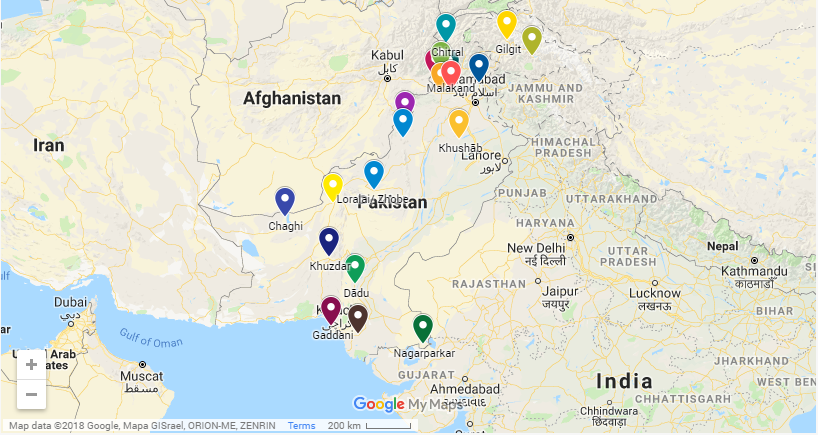Quarry Development Map – Pakistan Stone Development Company